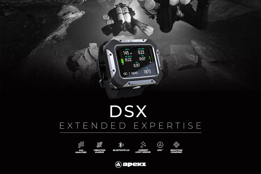 Apeks Launches The DSX Dive Computer - Oyster Diving Shop