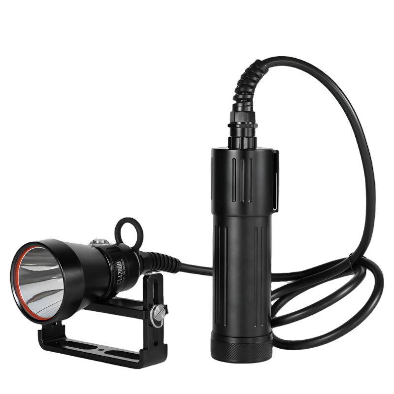 Divepro CL-8 Backmount 4200 Lumen Umbilical Torch with BM Cable ...